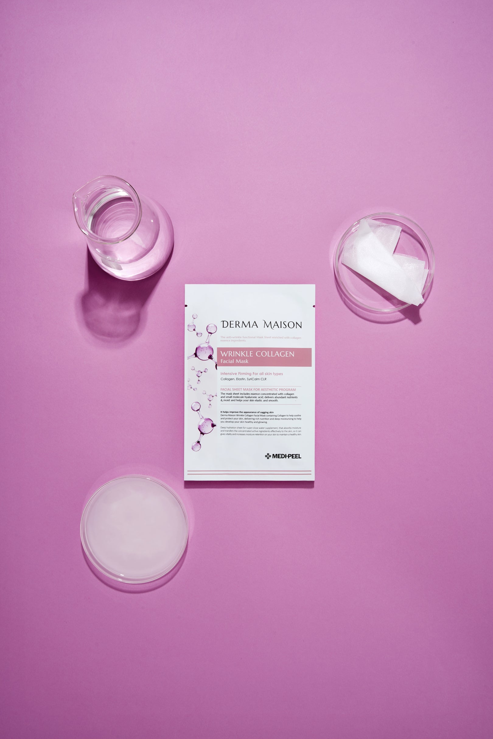 Buy Wrinkle Collagen Facial Mask - 23ml x 1ea - DERMA MAISON – MEDI ...